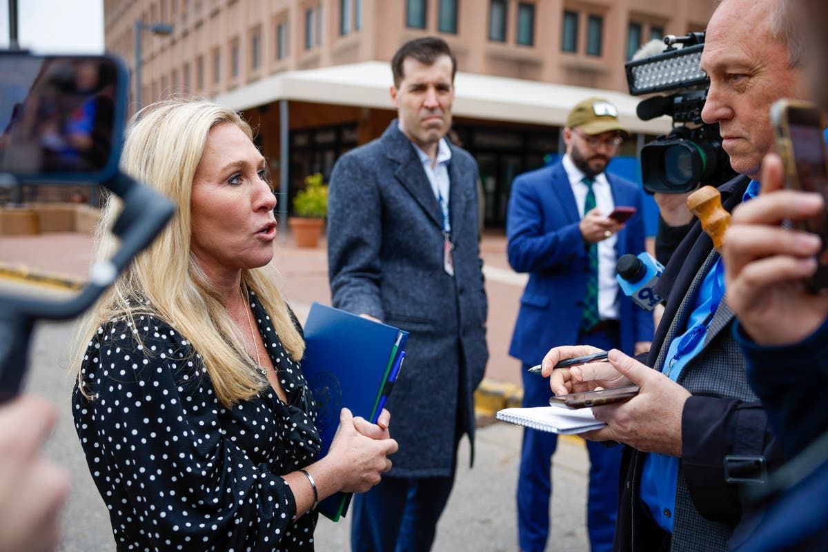 Marjorie Taylor Greene tries to interfere with an ATF…