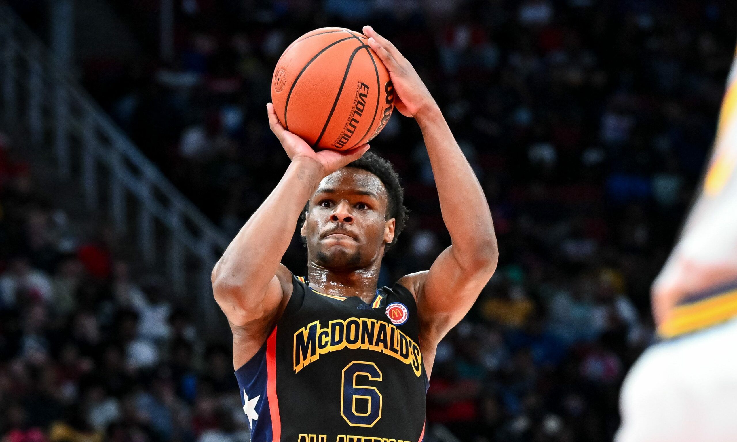 A look at Bronny James in the McDonald’s All-American…