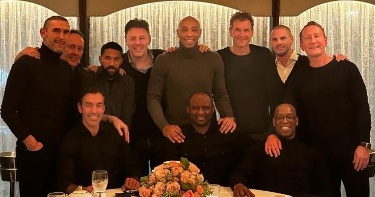 Thierry Henry and 10 Arsenal Invincibles reunite 19…