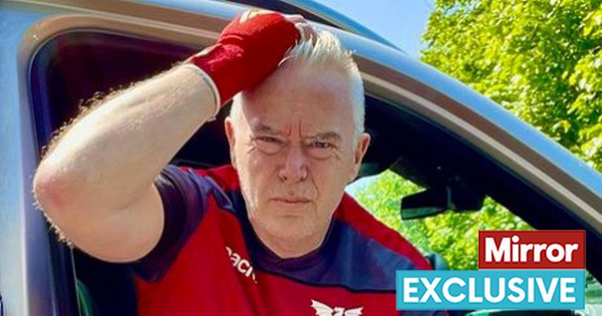 Huw Edwards sets himself ambitious weight loss aim…