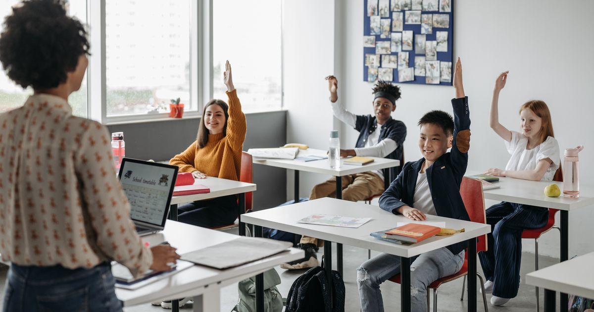 Children making embarrassing mix-up with teachers…