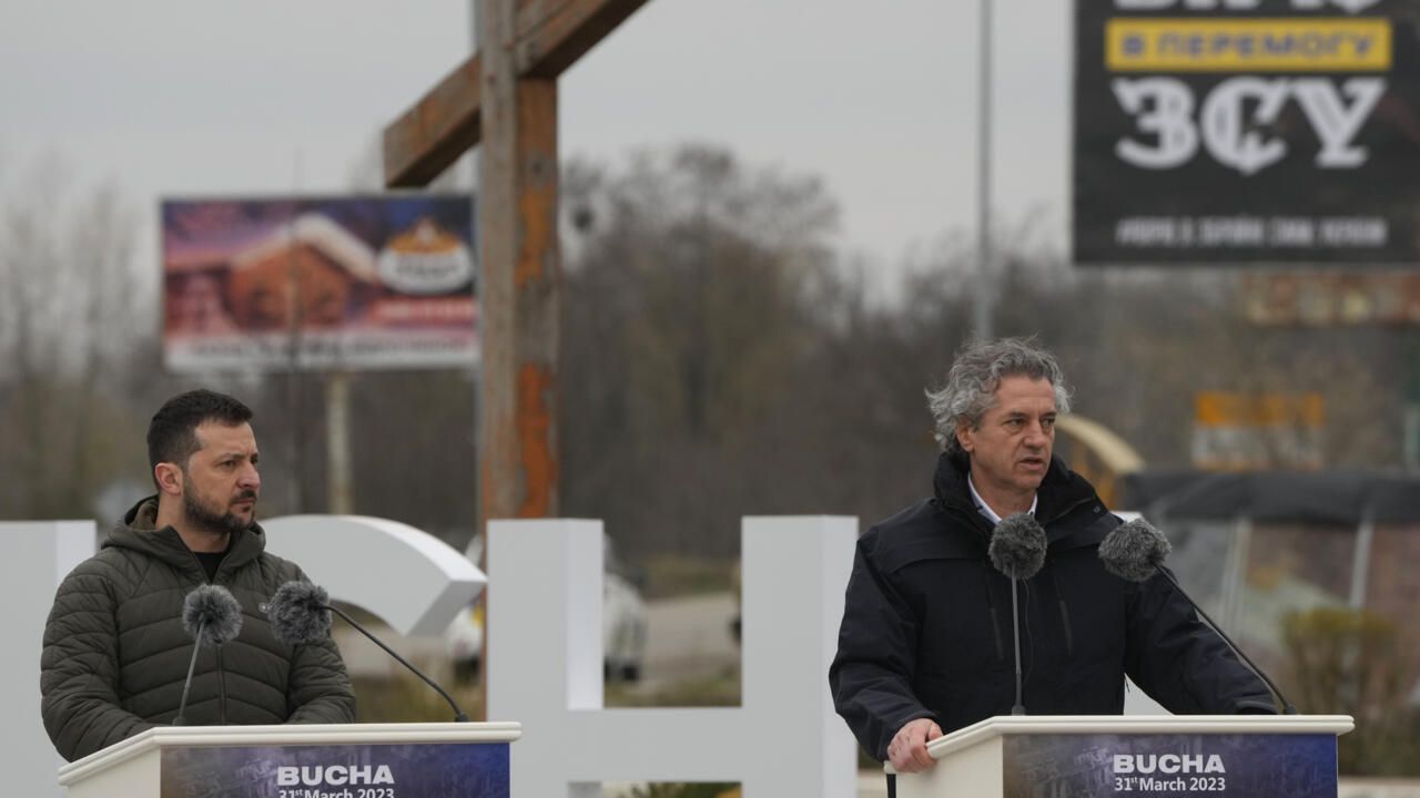 Bucha must become 'symbol of justice', says Ukraine's…