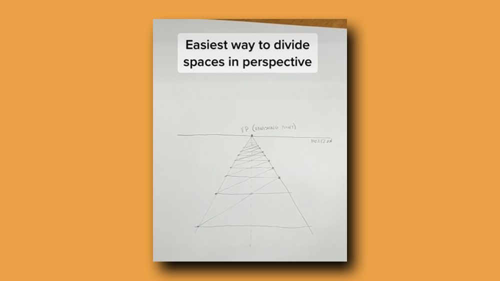This perspective drawing hack is blowing people's minds