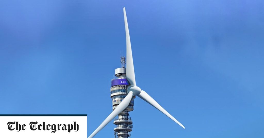 BT Tower to become wind turbine in net zero drive