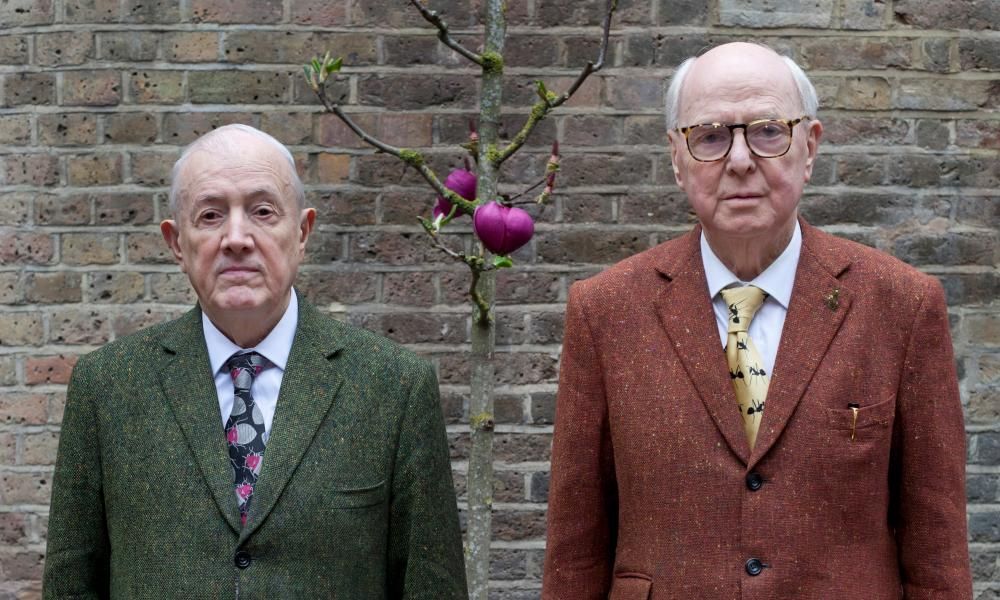 ‘Most amusing’: Gilbert and George welcome the public…