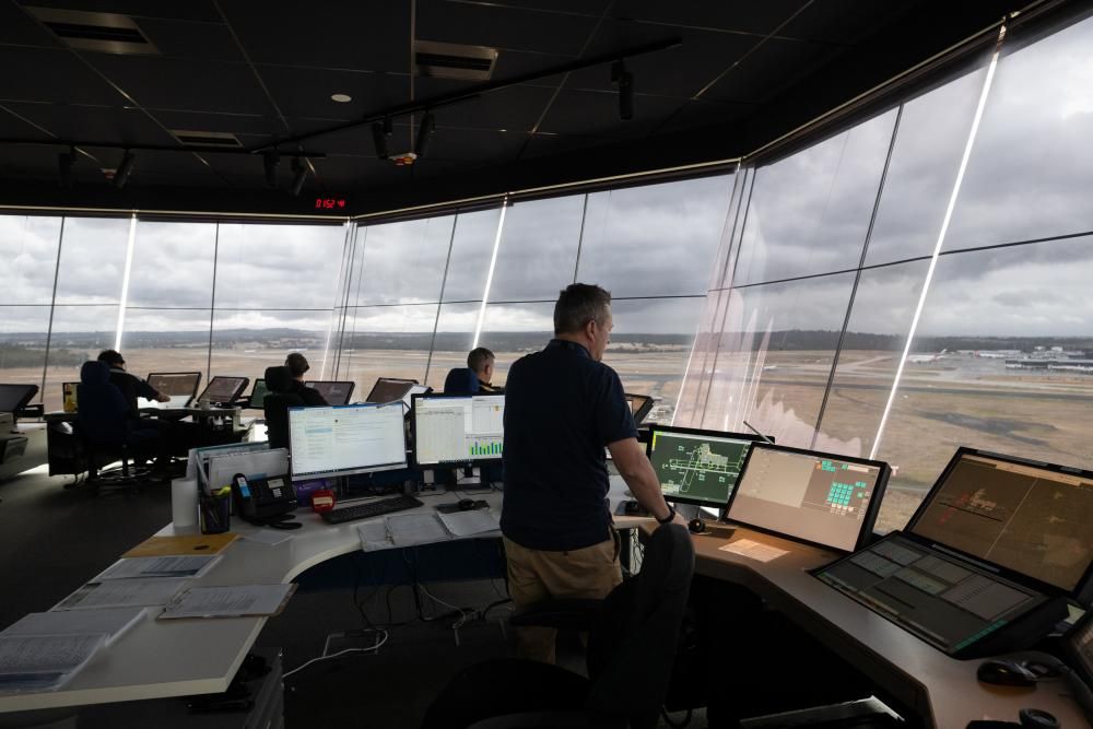 Eyes on the sky: the air-traffic controllers watching…