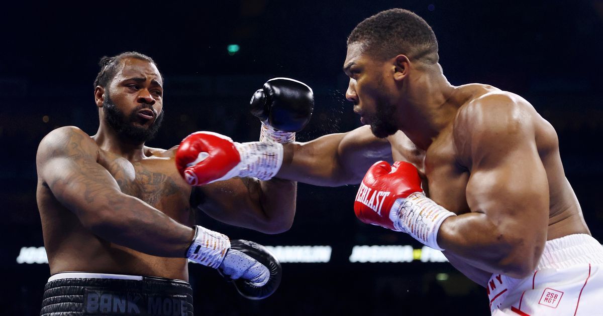 Anthony Joshua beats Jermaine Franklin but fails to KO…