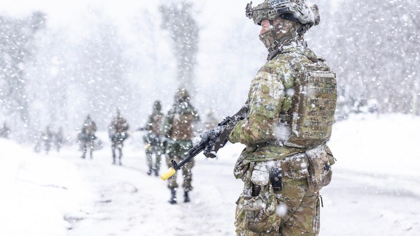 Second rotation of ADF troops prepare to fly to UK to…