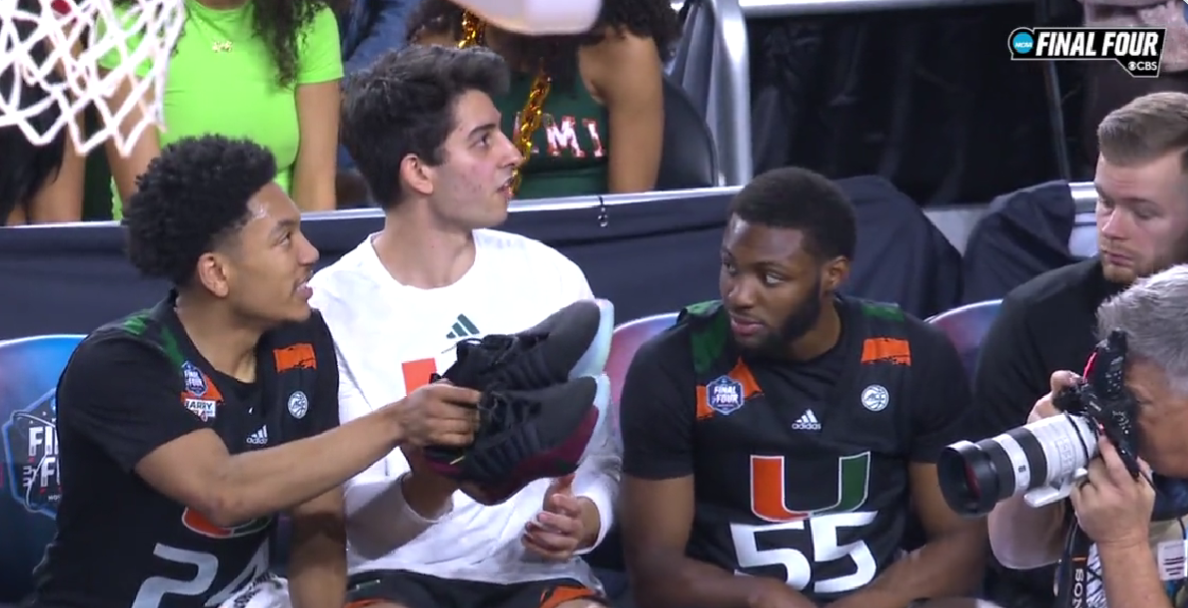 Miami’s Nijel Pack broke a sneaker and sparked a Final…