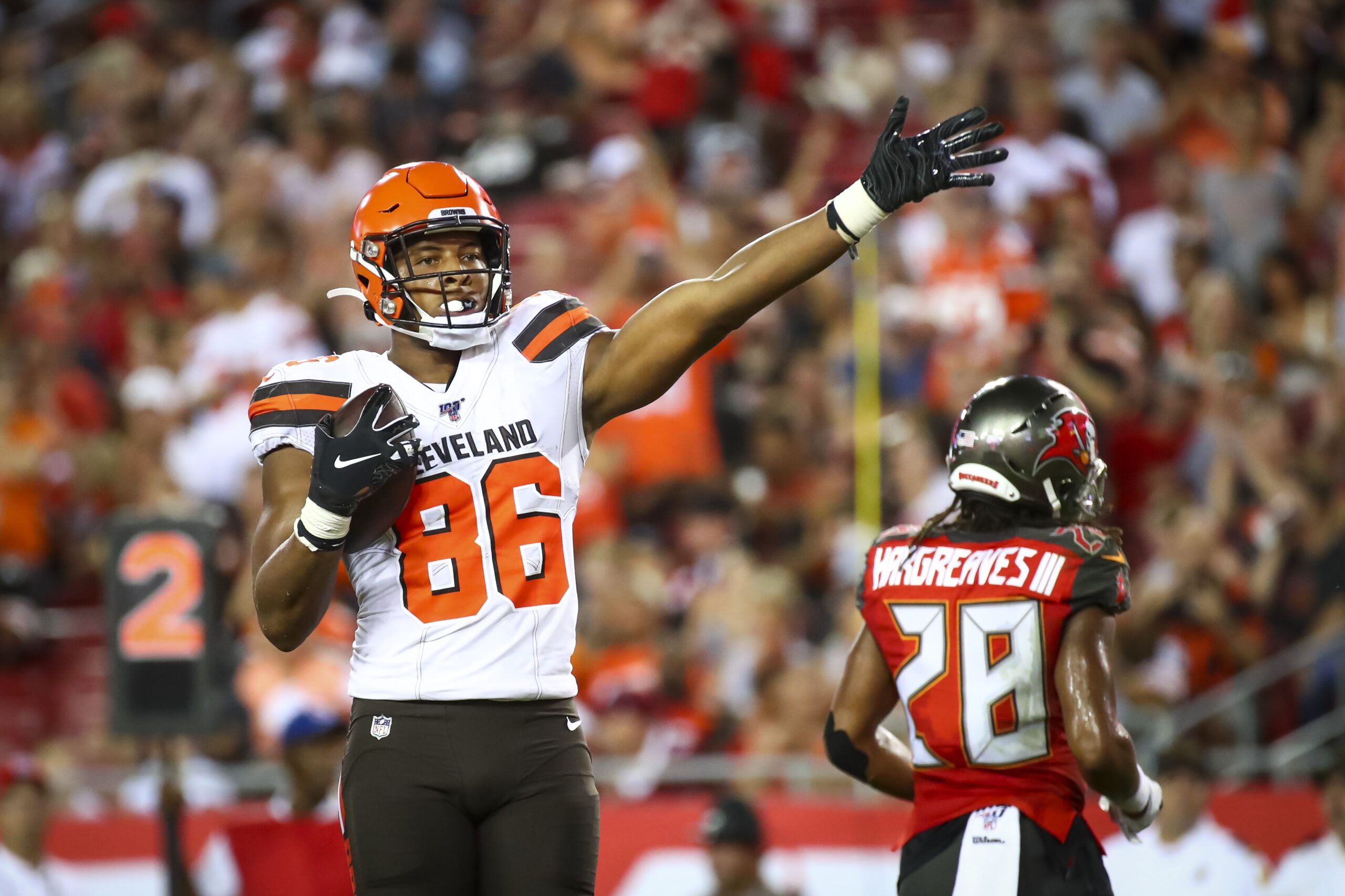 How signing TE Pharaoh Brown impacts Colts’ draft plans