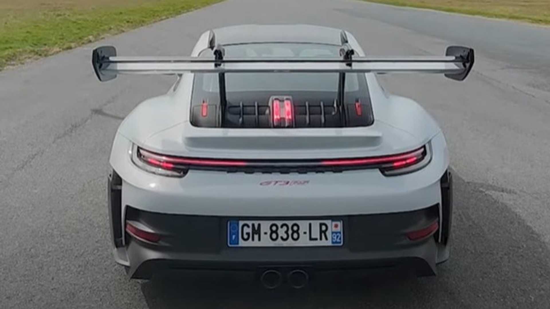 Watch The Porsche 992 GT3 RS Accelerate To 163 MPH…