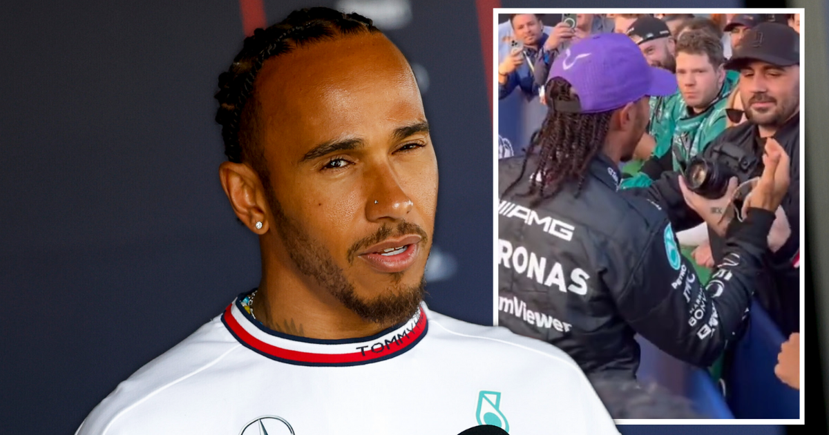 Lewis Hamilton asks "where the f*** is my team" as F1…
