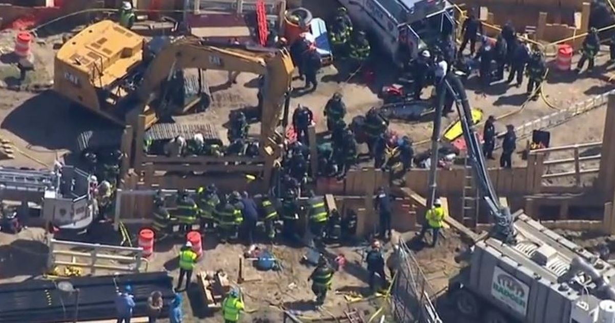 Horror at New York City's JFK airport as two workers…