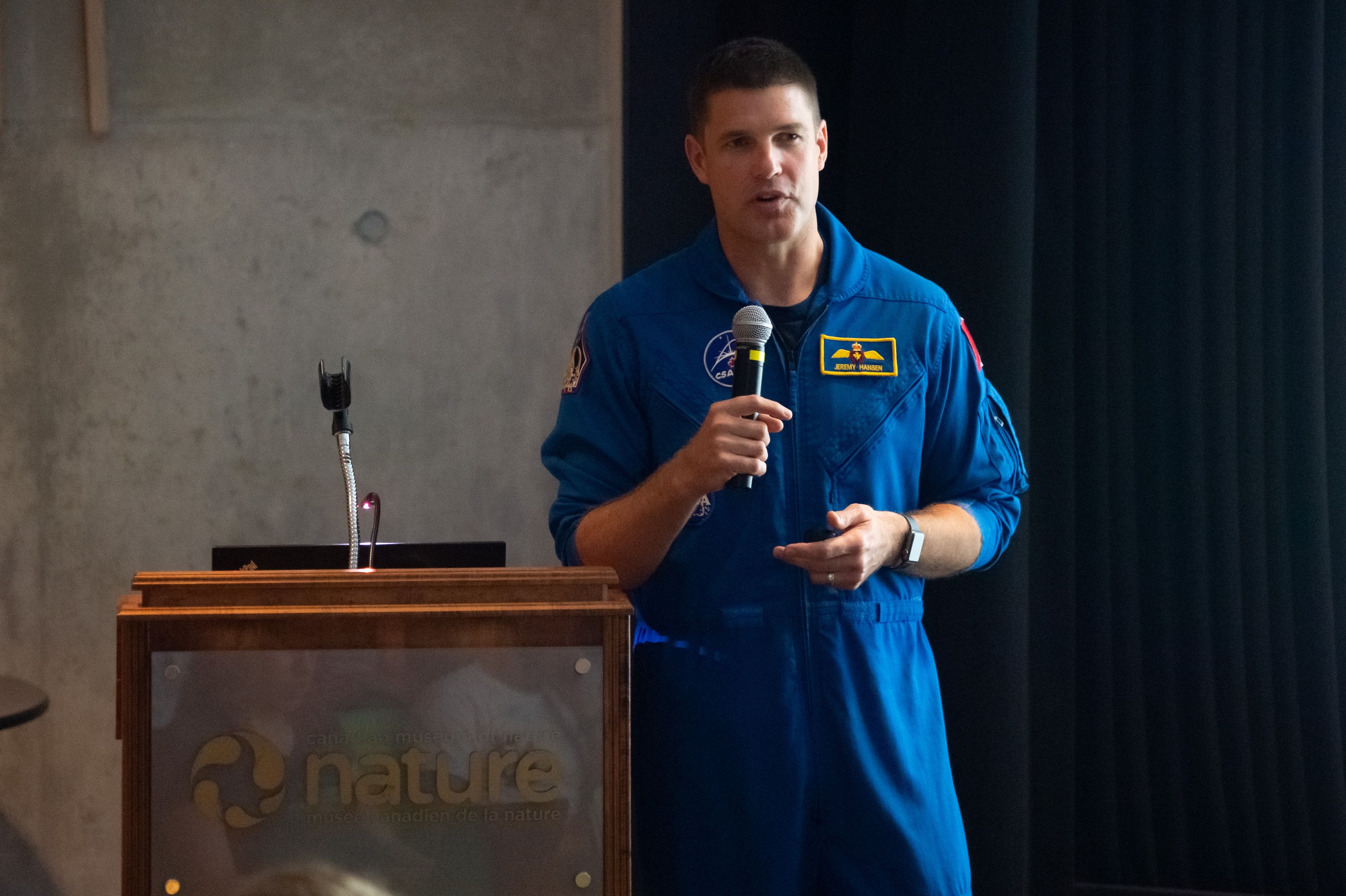 Meet Jeremy Hansen, the Canadian astronaut on board…