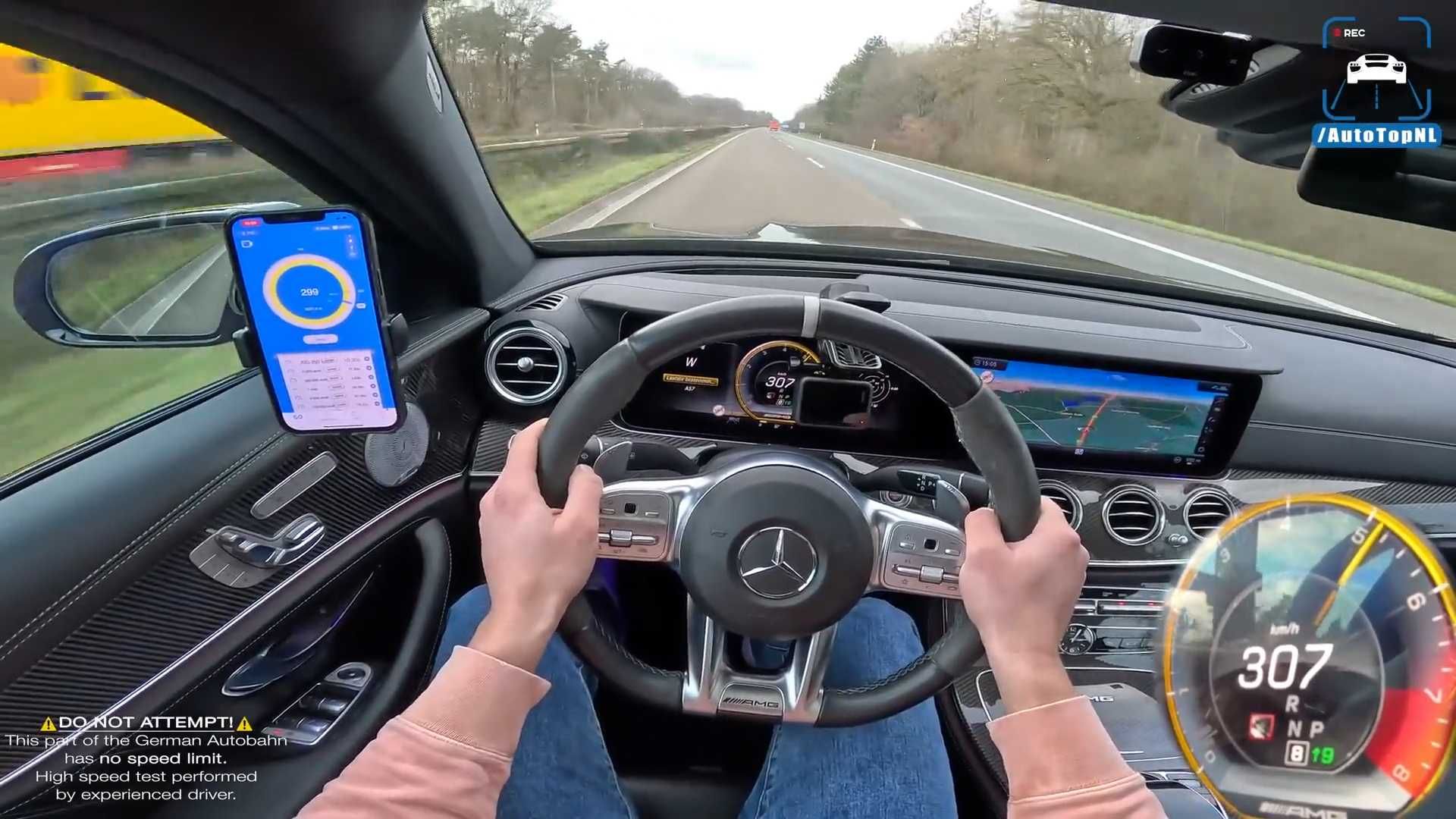 Watch Mercedes-AMG E63 S With 732 HP Eat The Autobahn…