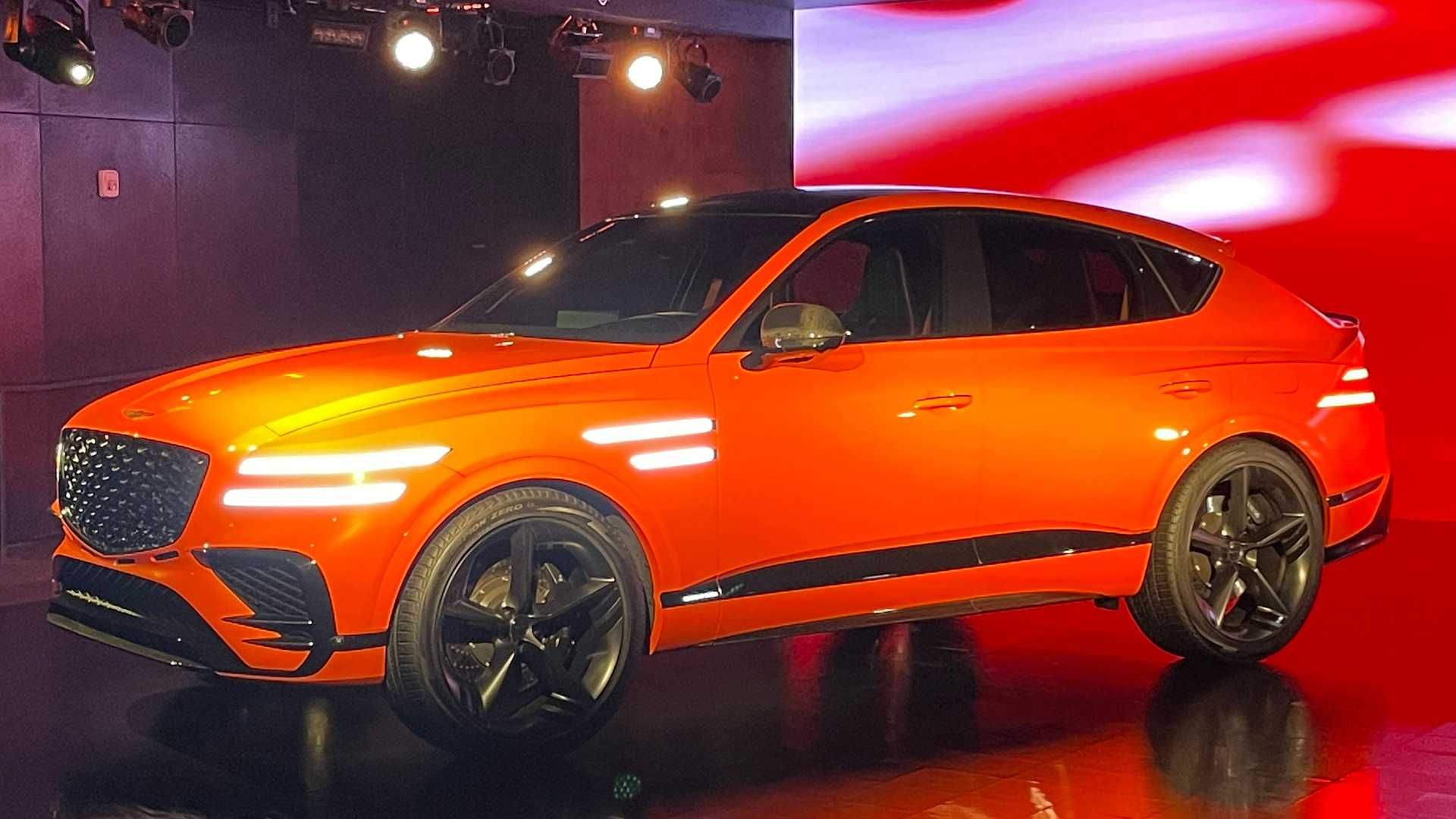 Genesis GV80 Coupe Concept Debuts Sleek Shape At New…