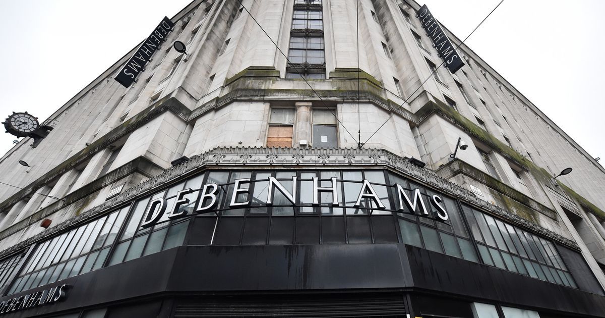 New images show how Market Street's Debenhams building…