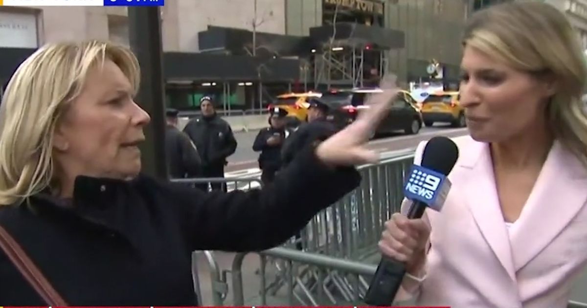 Donald Trump supporter EXPLODES at reporter in live…