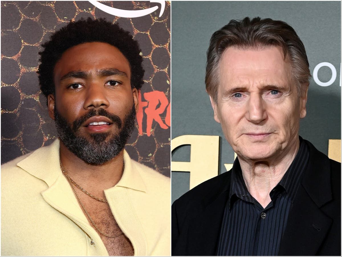 Donald Glover says Liam Neeson initially turned down…