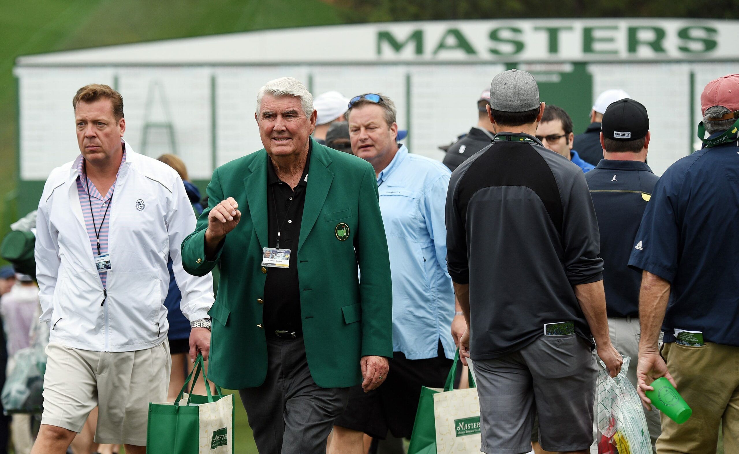 Masters: Charles Coody has moved into an Augusta…