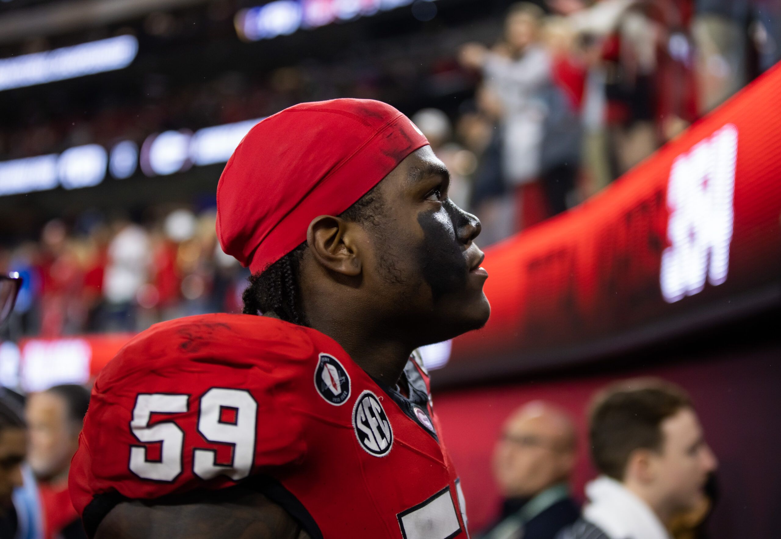 Report: Georgia OT Broderick Jones sets several…
