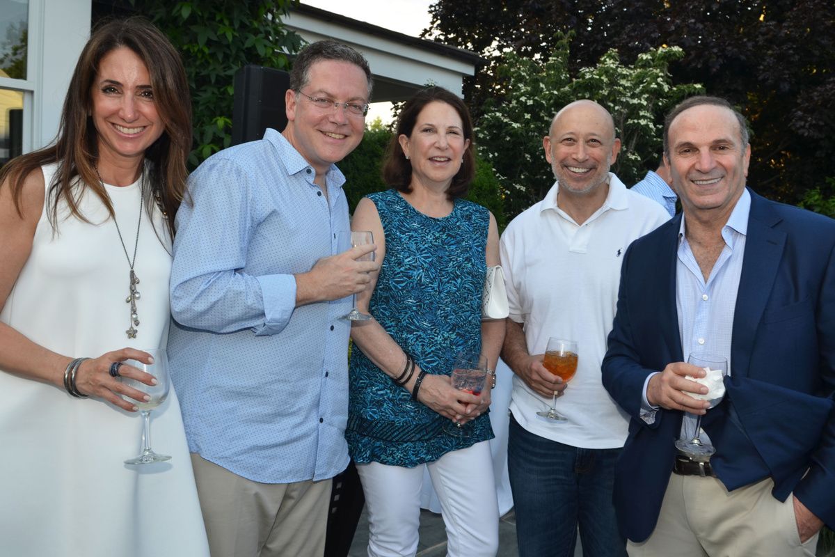 Blankfein, Goldman Partners Hit Hamptons for Stem Cell…