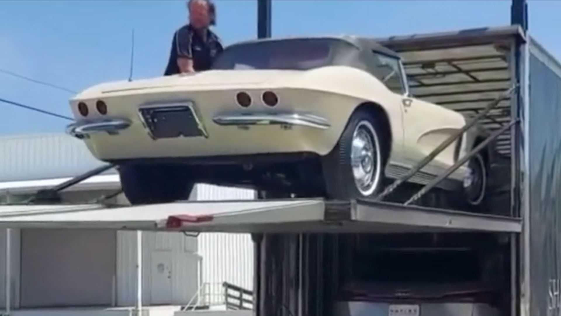 See Classic Corvette Crash To Ground With Owner's…