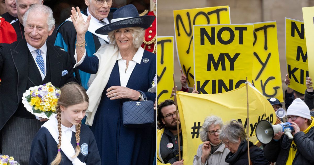 King Charles and Queen Camilla hit by more protests at…