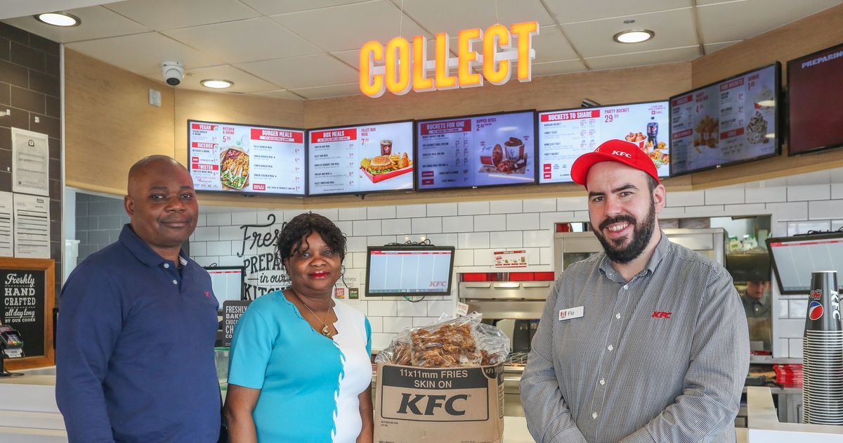 Manchester food bank joins forces with KFC to help…
