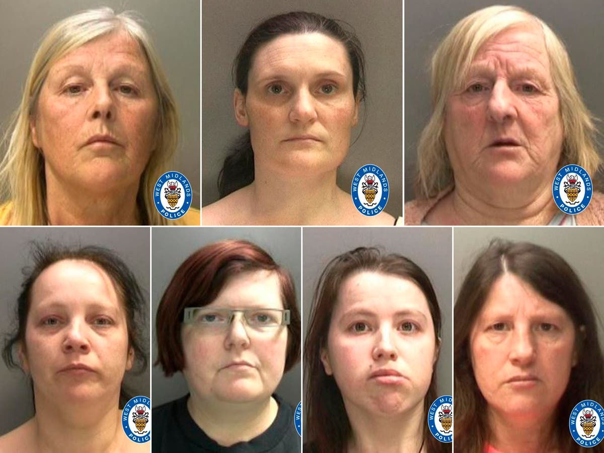 Eight women among 21 members of ‘abhorrent and cruel’…