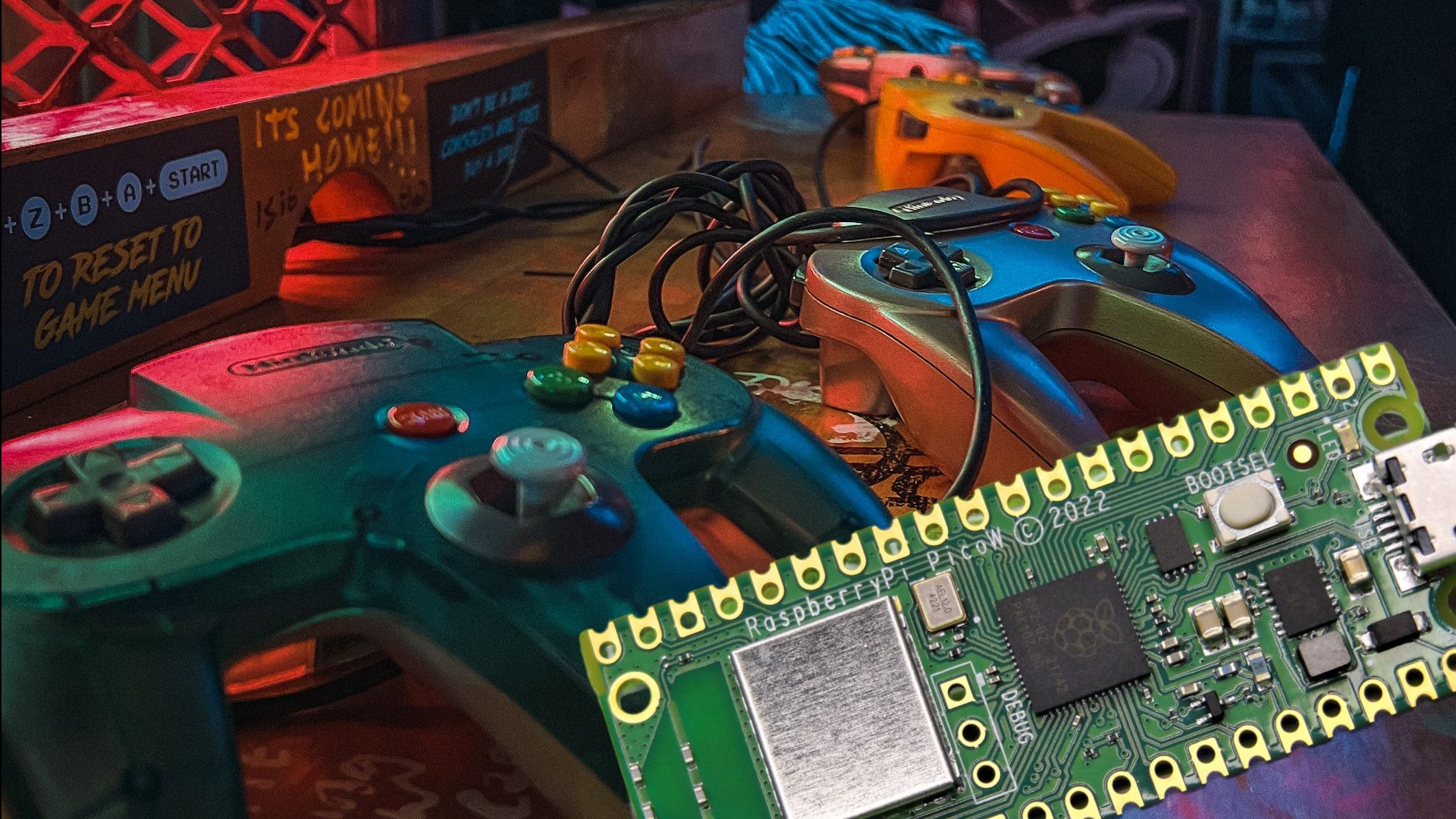 Raspberry Pi Pico W Brings Retro Nintendo Controllers…