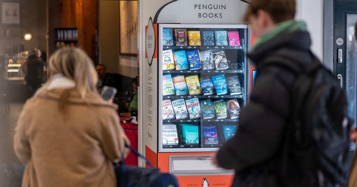 Novel idea! Penguin install book vending machines at…