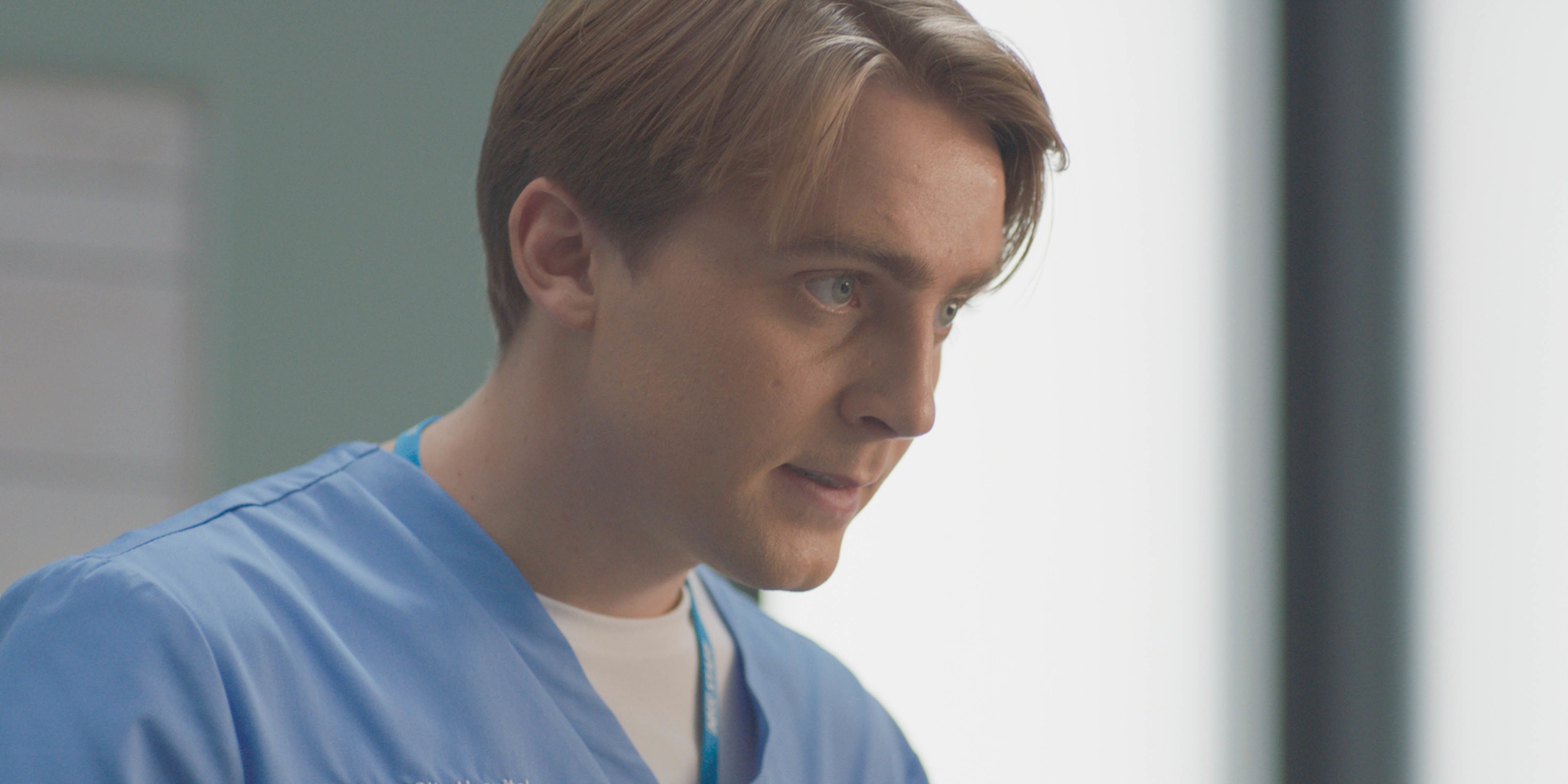 Who is nurse Cameron Mickelthwaite in Casualty?