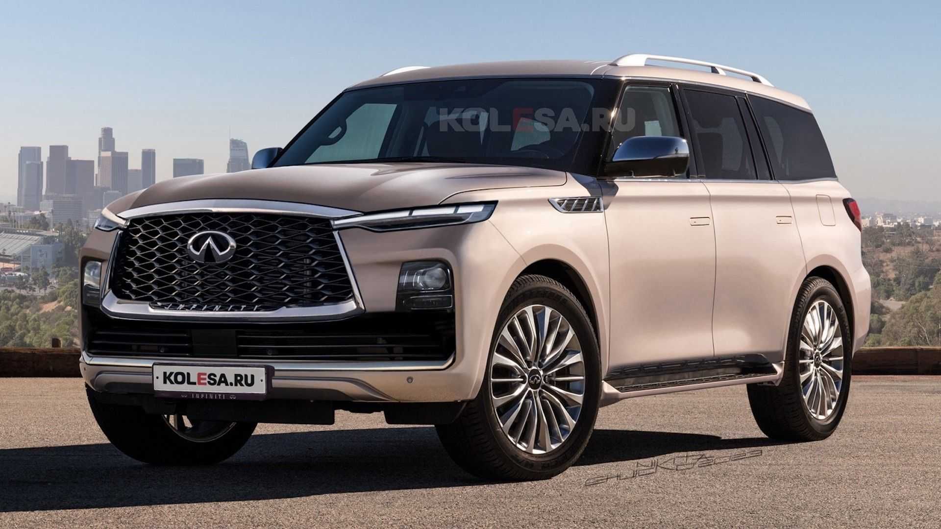 Next-Gen Infiniti QX80 Rendered Based On First…