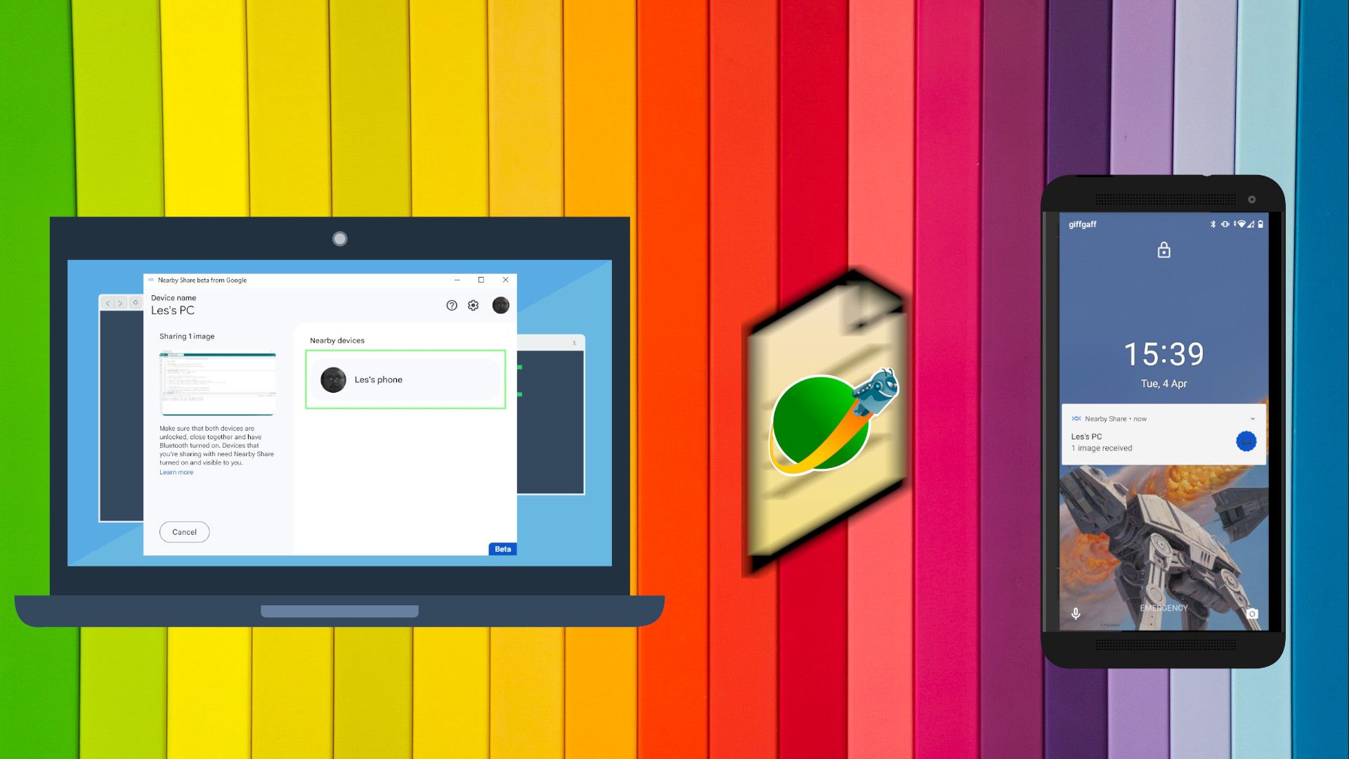 How To Send Files from Phone to PC With Android Nearby…