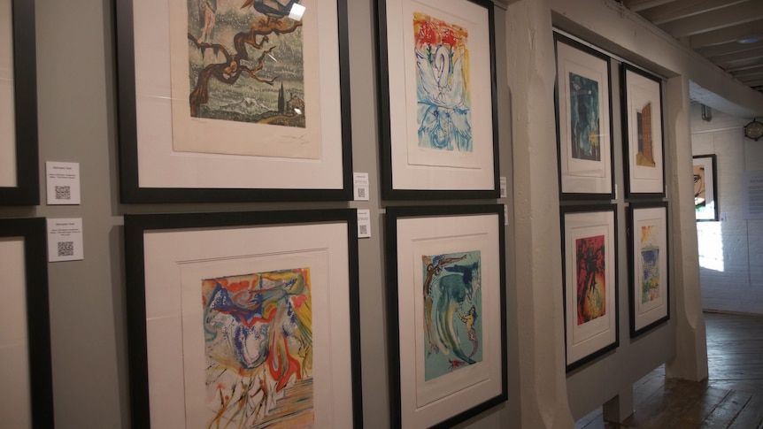 The nation's largest Salvador Dali on paper collection…