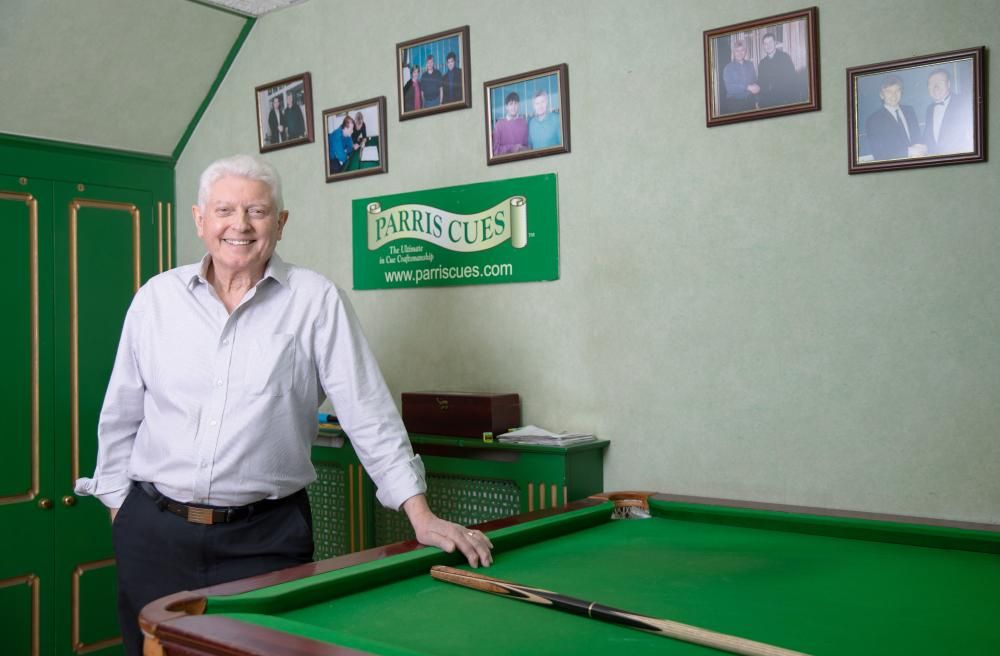 John Parris: ‘I learned to make snooker cues by making…