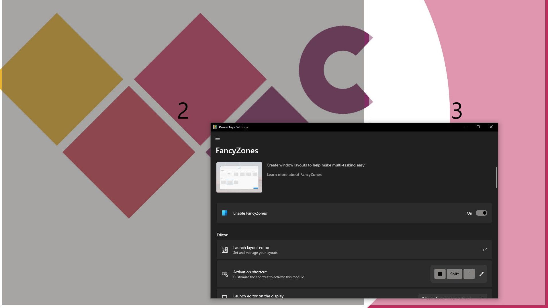 How to use PowerToys FancyZones on Windows 10