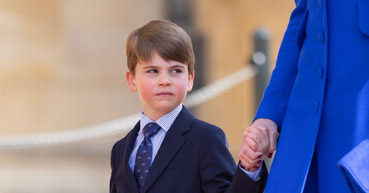 Royal fans spot adorable detail on Prince Louis' suit…