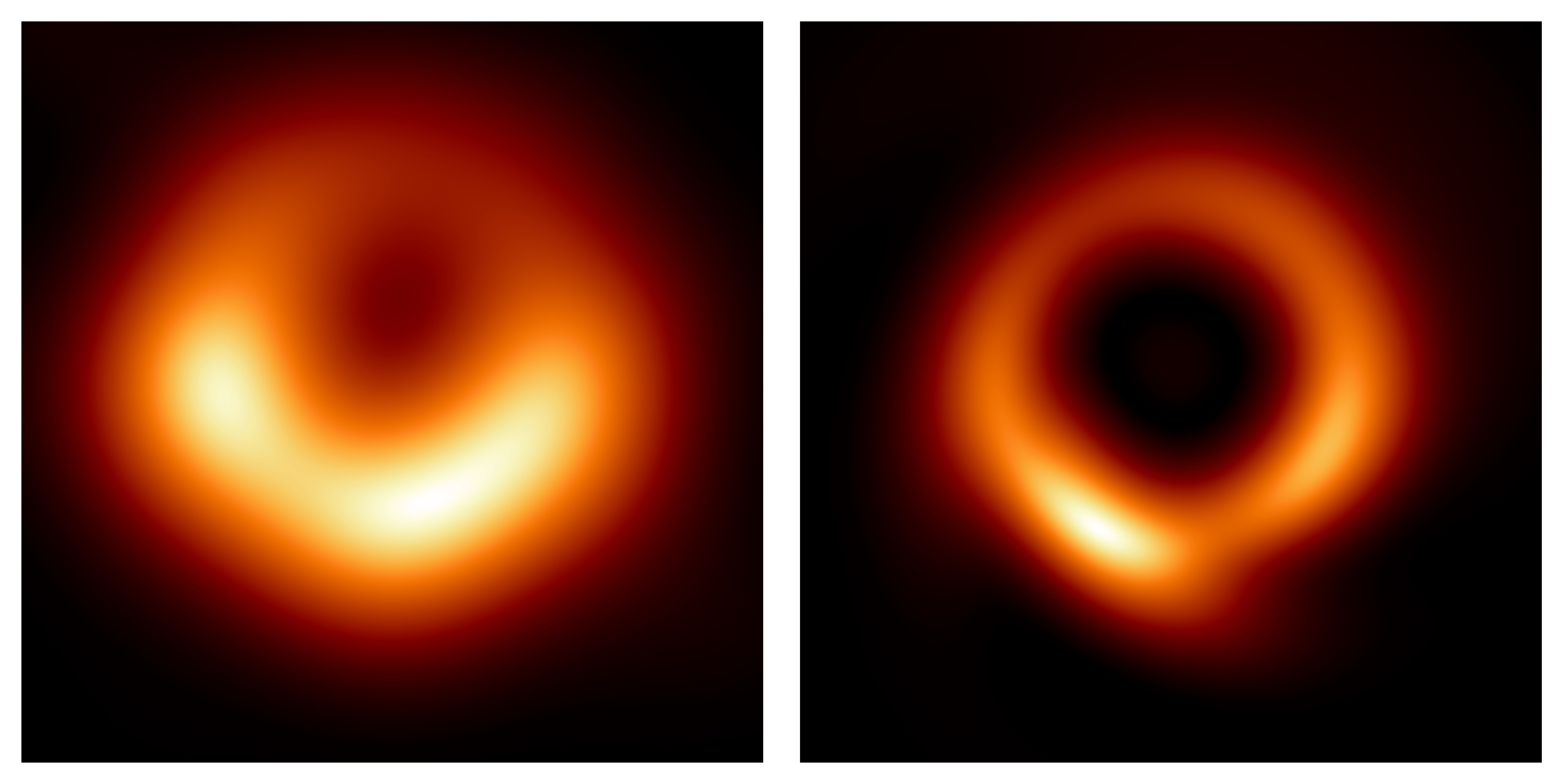 Goodbye fuzzy donut: The famous first black hole photo…