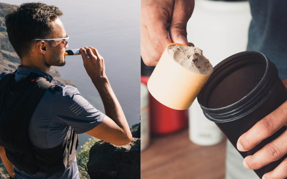 Running gels and protein powders can boost athletes,…