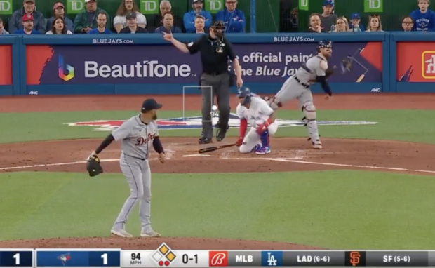 Sports Illustrated - MLB Umpire Makes Unusual Call…