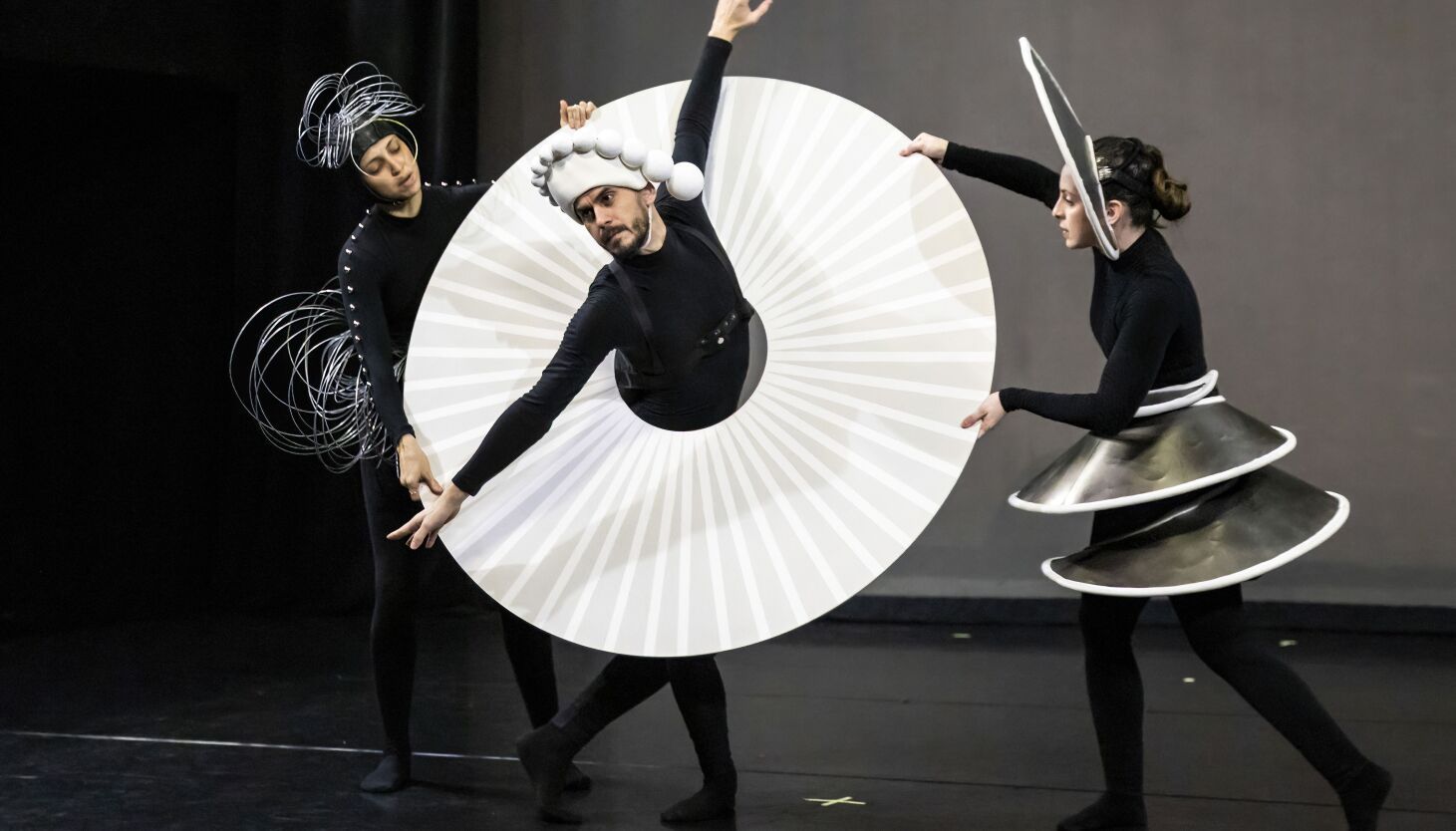 Hedwig Dances, Bauhaus combine for ‘Triadic Ballet’…