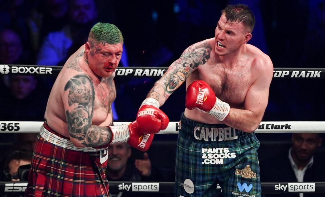 Nick Campbell keen to put on a show as fighter…