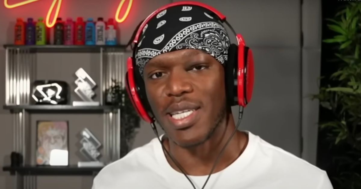 KSI shows off black eye as YouTuber suffers injury…