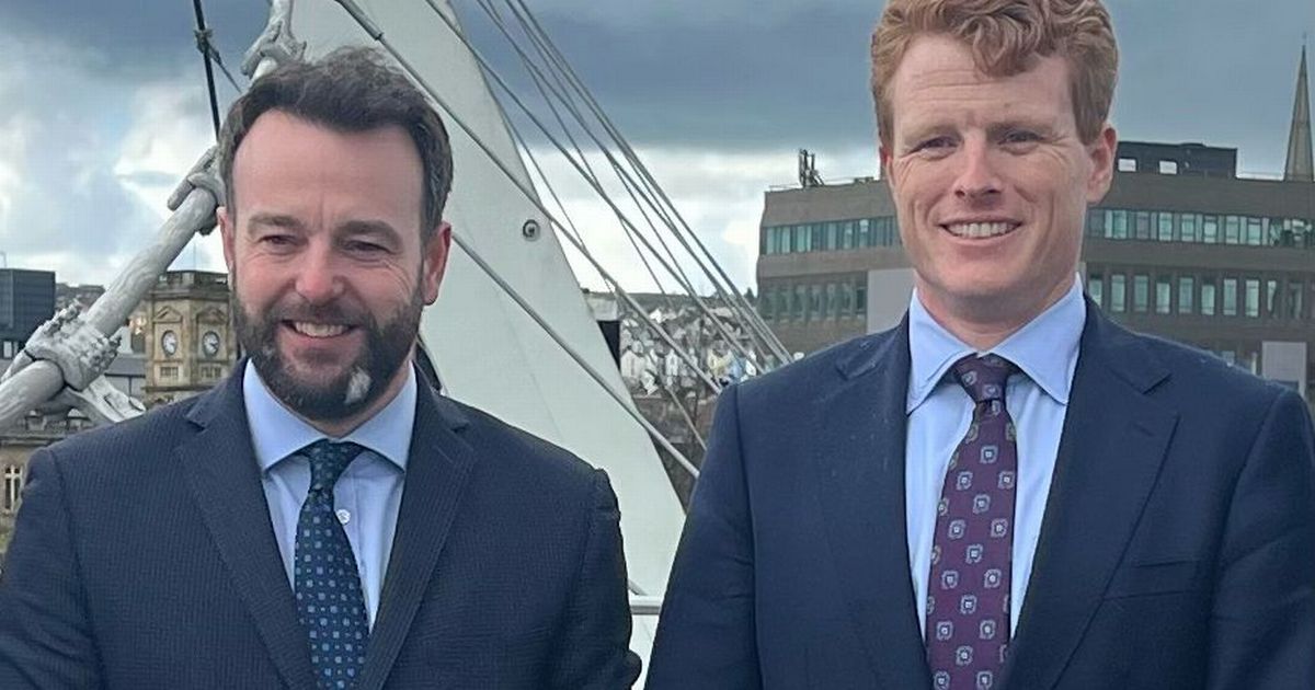 Joe Kennedy 'impressed' on tour of Derry with SDLP…