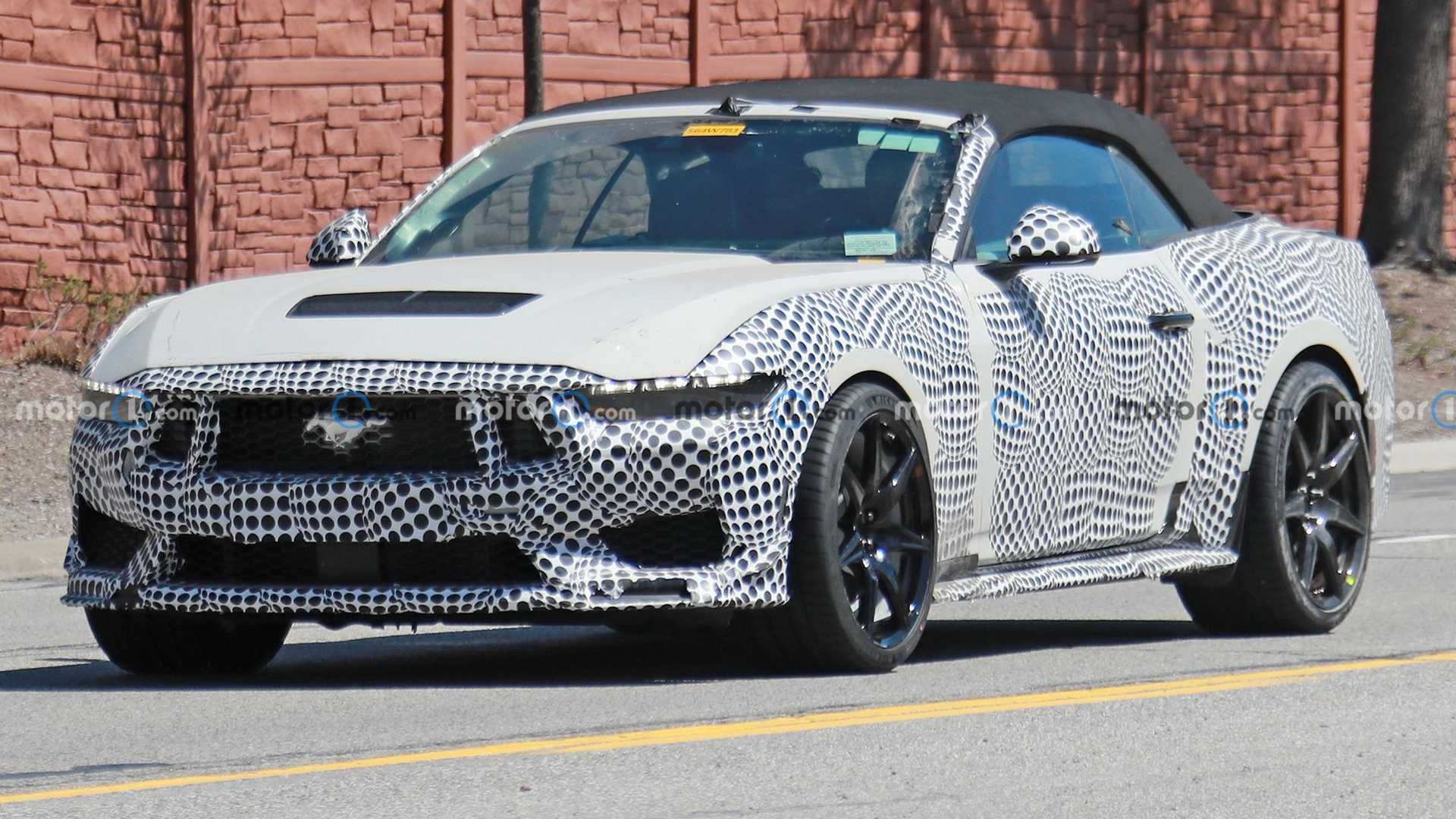 Ford Mustang Shelby GT500 Development Vehicle Spied…