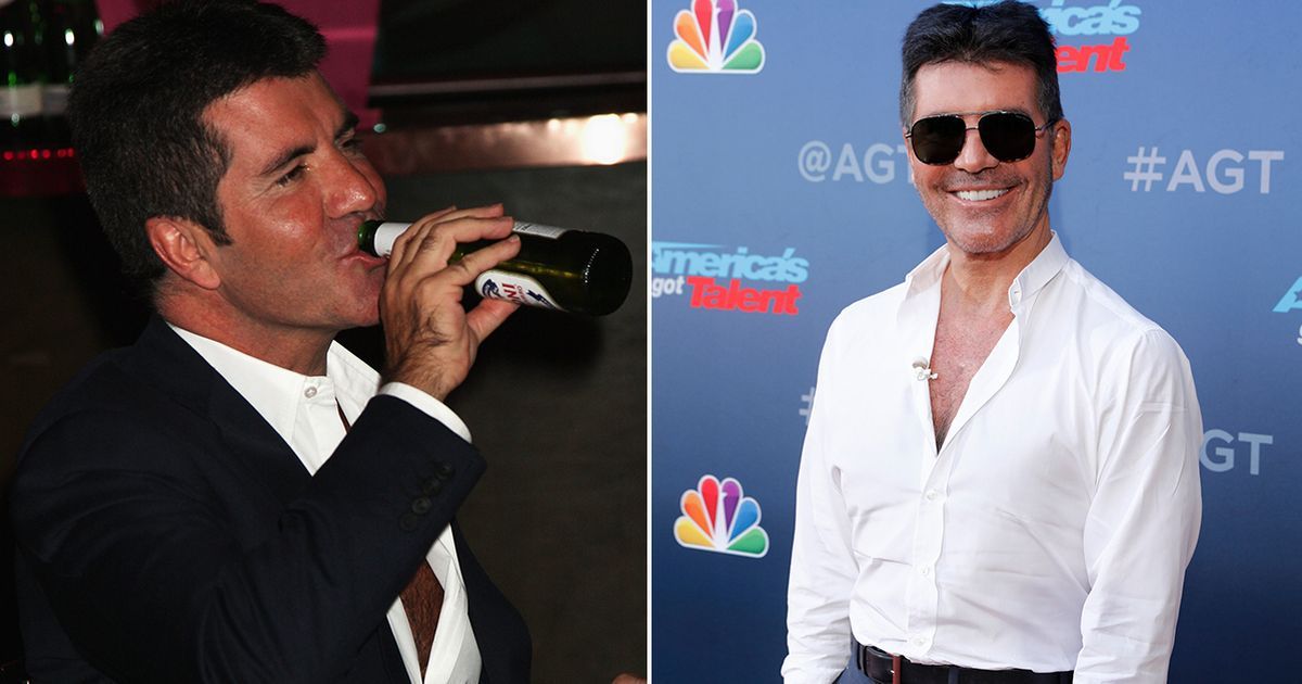 Simon Cowell's changing look and health overhaul as he…
