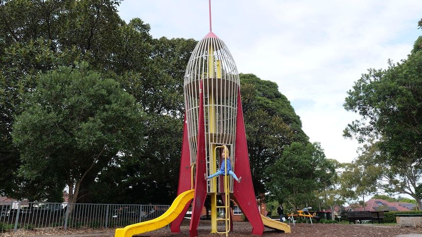 Iconic rocket ship playgrounds inspired by Cold War…