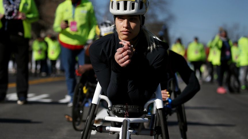 Madison de Rozario finishes second in Boston Marathon…